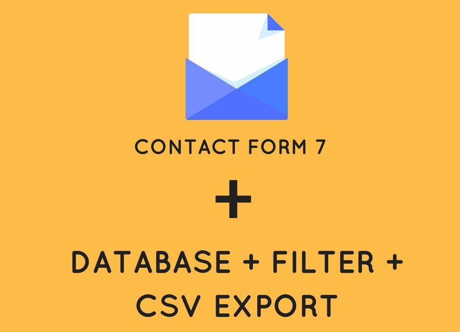 Best Wordpress Plugin To Save Contact Form 7 Form Submissions Dhiren Patel